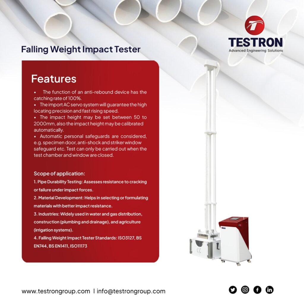 Falling Weight Impact Tester | Testron Group