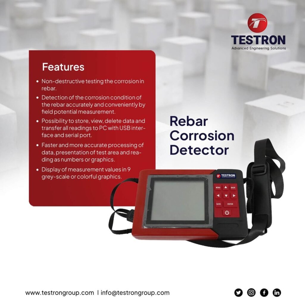 TT-600 Rebar Corrosion Detector | Testron Group