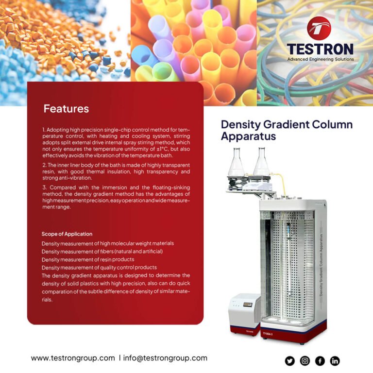 Density Gradient Column Apparatus | Testron Group