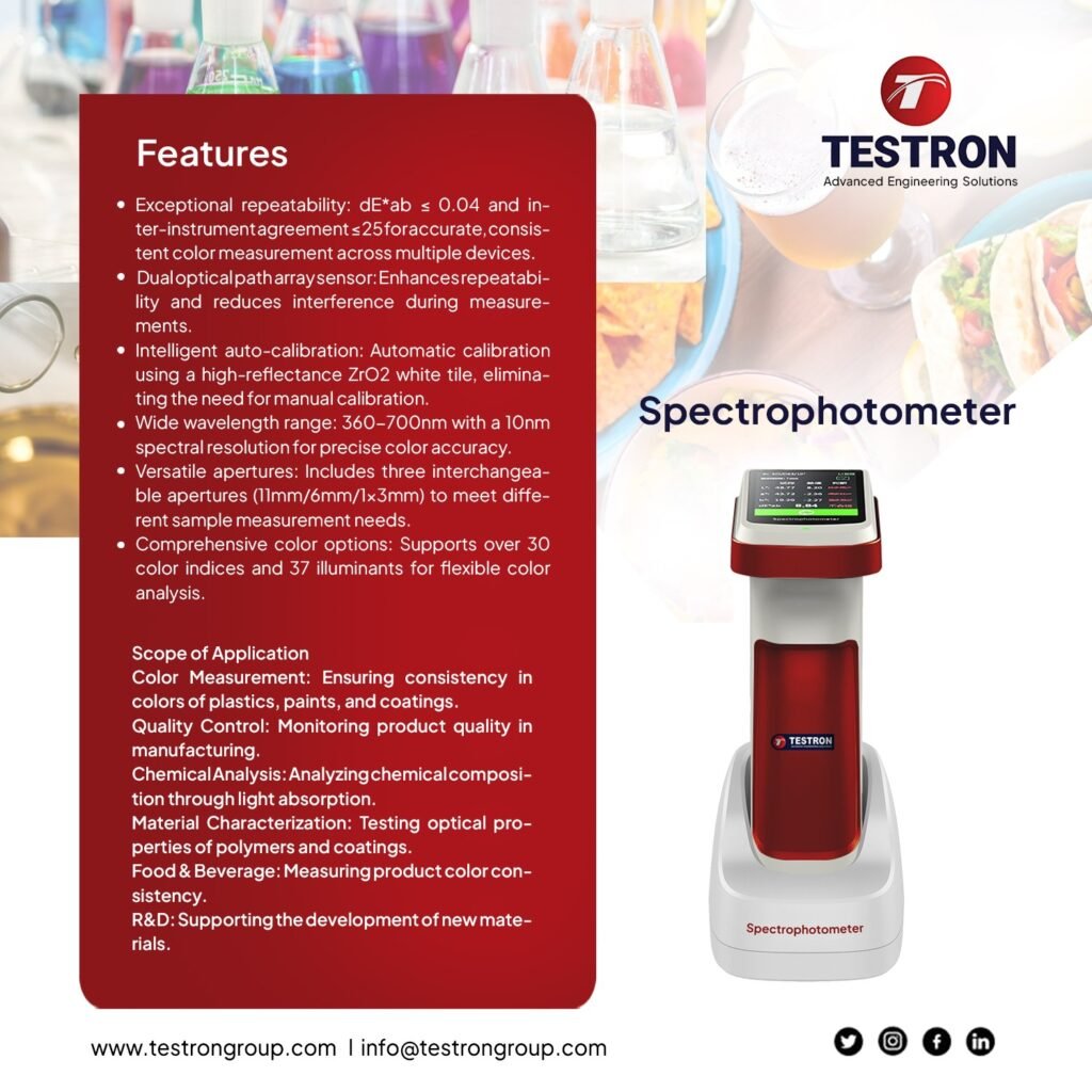 TT-SPD700 Spectrophotometer |Testron Group