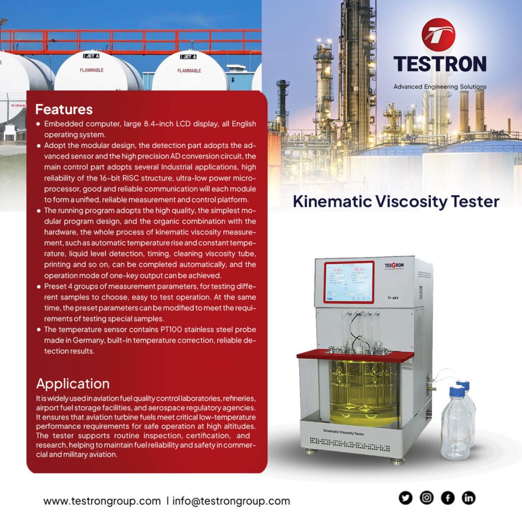 TT-AKV Kinematic Viscosity Tester | TESTRON