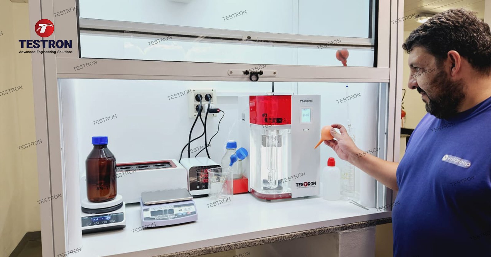 Intrinsic Viscosity Tester & Gas Chromatography Installed at Val Group