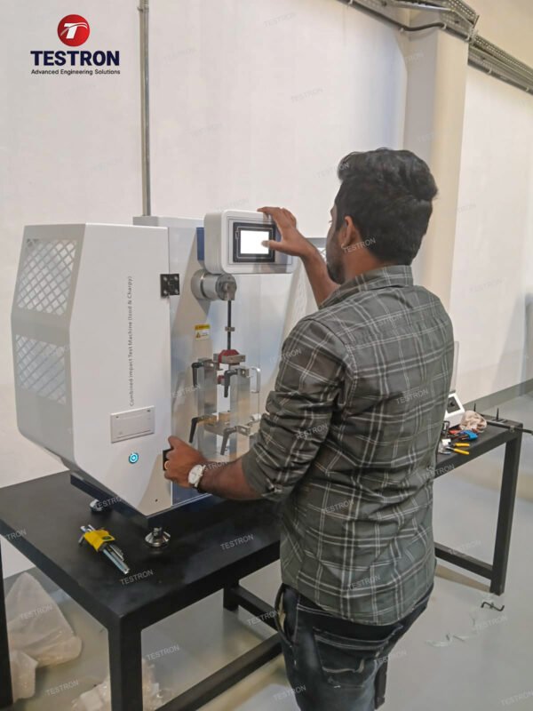 Impact Test Machine & Automatic Notch Maker Installation in UAE