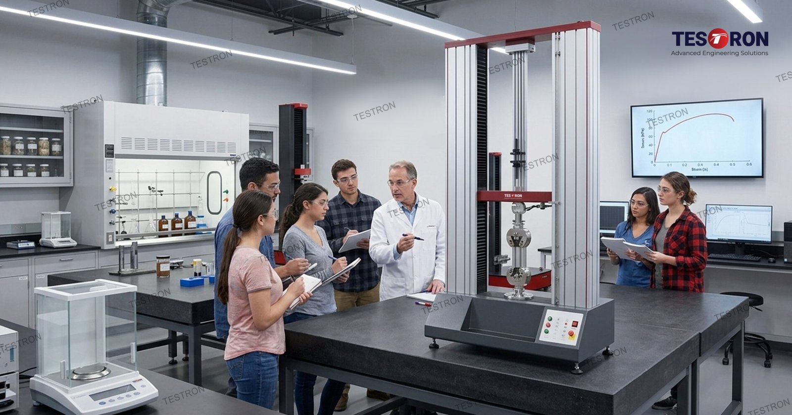 Material Testing Laboratory Equipment For Engineering Colleges